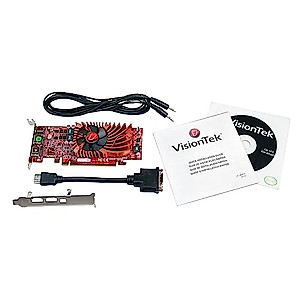 VisionTek Radeon 7750 SFF 1GB DDR3 3M (2x HDMI, miniDP) Graphics Card - 900574