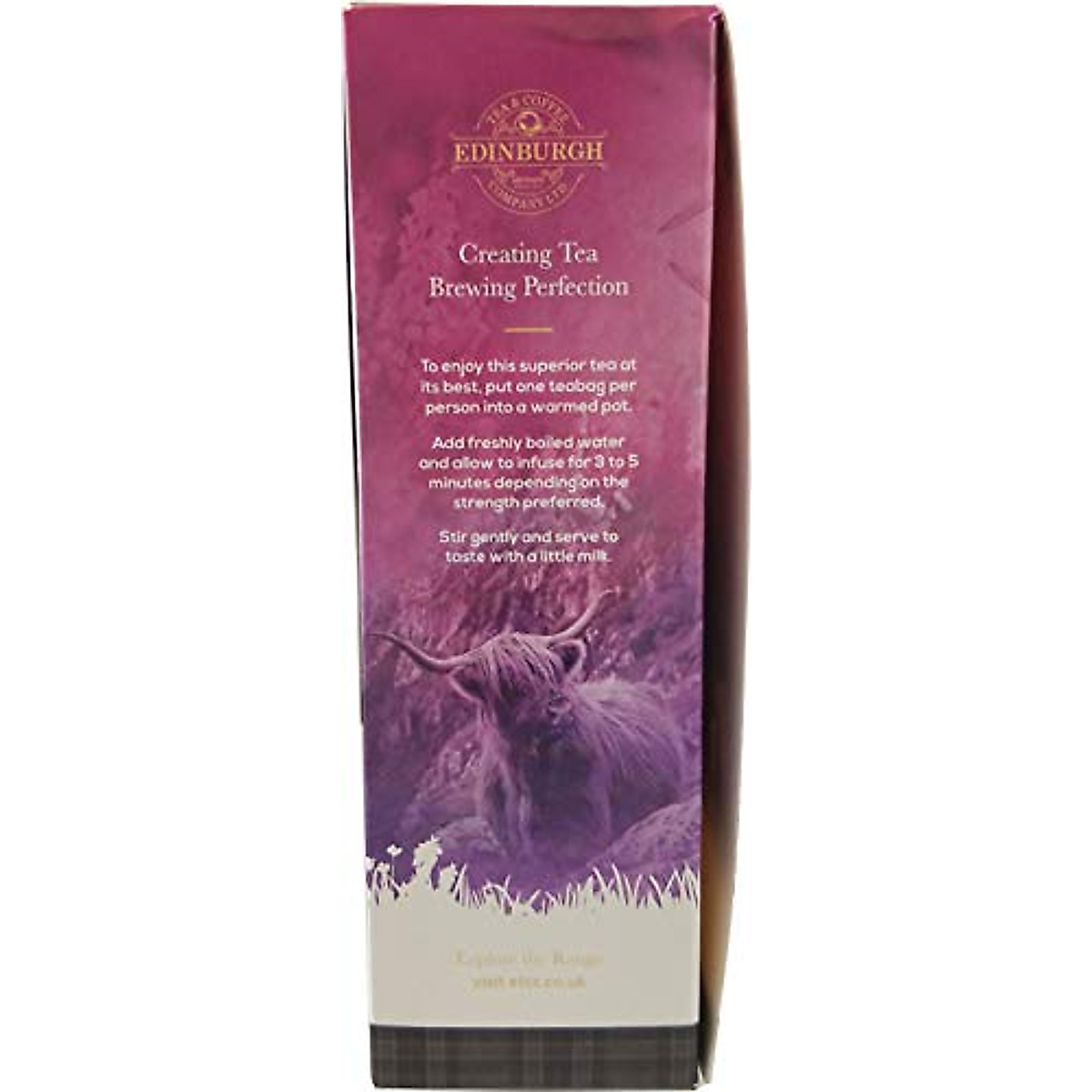 Edinburgh Tea & Coffee Company, The Scottish Collection 4-Flavor Variety Pack, 40-Count Tea Sachets