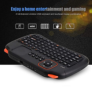 Zopsc Keypad for Android Remote Control 83-Key USB Mini Keyboard Handhold Keyboard with Touchpad