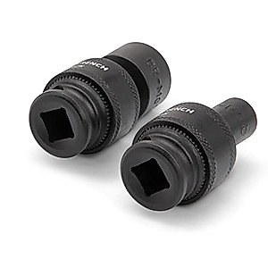 GEARWRENCH 15 Piece 3/8inch Drive 6 Point Universal Impact Socket Set, Metric - 84918N