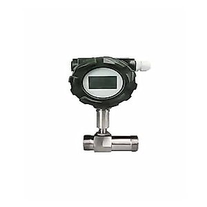 XAXAX Water Flow Meter, LWGA/LWGB/LWYC Liquid Flow Meter Sensor, Transmitter 4-20mA for Pure Water Edible Oil Methanol Beer Gasoline Milk,Gallon, QTS, PTS, L, m³(LWGB-DN15)