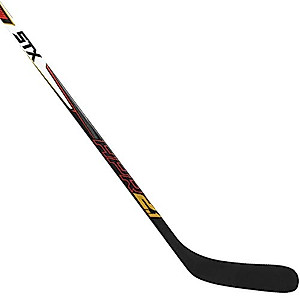 STX unisex adult X92 Ice Hockey Stick, Black/Red, Senior US