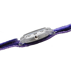 Disney Frozen Kids' Plastic Time Teacher Analog Quartz Nylon Strap Watch