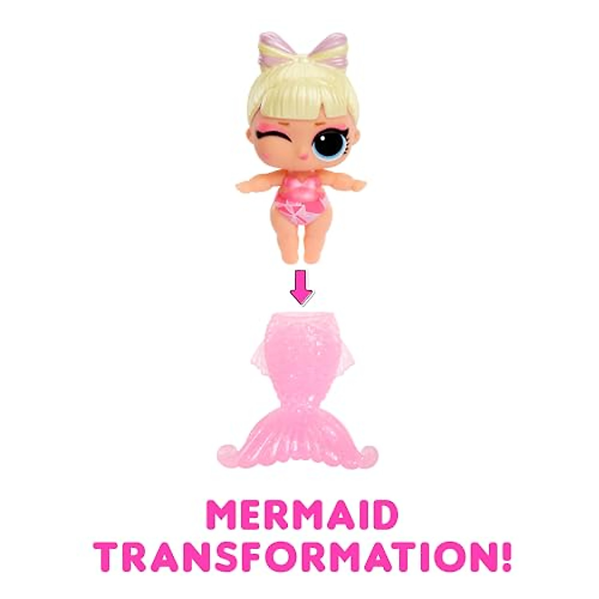 LOL Surprise Mermaids Baby Sisters with Color Change Tail, 8 Dolls to Collect, Fashion Accessories, Great Gift for Kids Ages 4+