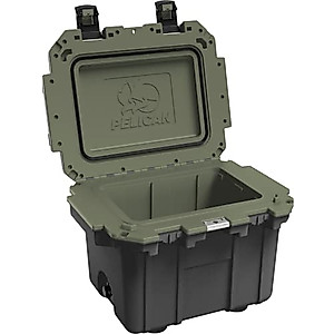 Pelican 30 Quart Elite Cooler (Gun Metal/OD Green)