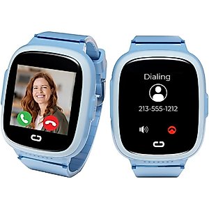 New 4G Edition - Kids Smart Watch (Blue) for Boys Girls (Age 3 Years +) - Touch-Screen Smartwatch with SIM Card – Remote Monitoring/Video Call/GPS Tracker - Ready Out of The Box