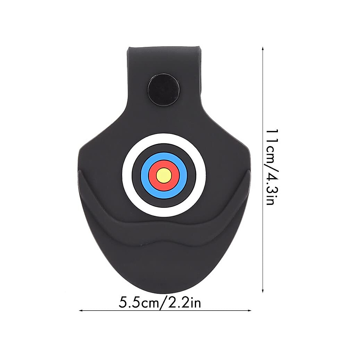 FAMKIT Recurve Bow Limb Protection Archery Rest Rubber Foot Pad Protector Accessories for Outdoor Hunt