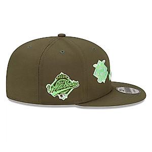 New Era Atlanta Braves 9FIFTY 1995 World Series Multi Patch Retro Hook Snapback Cap, Hat