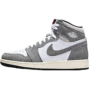 Big Kid's Jordan 1 Retro OG Washed Black Blk/Fire Red/Wht (FD1437 051) - 4