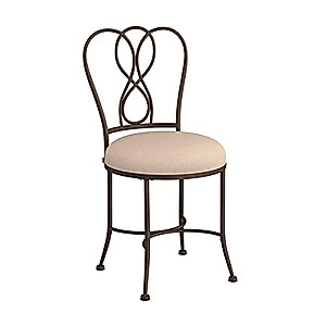 Hillsdale Furniture Hillsdale Christina Vanity Stool, Bronze