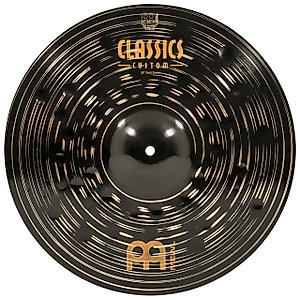 Meinl 16" Crash Cymbal - Classics Custom Dark - Made in Germany, 2-YEAR WARRANTY (CC16DAC)