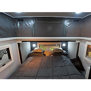 Hybrid - Off-Road Motorhome with Heavy-Duty Independent Suspension, Slide-Out Kitchen, and Sliding Fridge (6400 * 2200 * 2000)