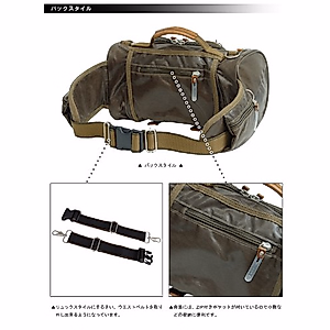 Device AHH17089 Shoulder Bag, Backpack, Body Bag, Waist Bag, Black