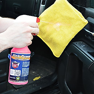Detail King Pink Power Automotive Interior Cleaner - Gallon - Perfect for Vinyl, Plastic & Leather Surfaces