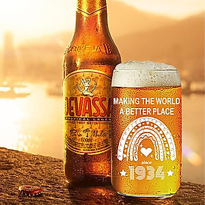 12th Birthday Gifts for Girls 12 Year Old Birthday Cups 2012 Birthday Present Happy 12th Birthday Cute Glass Cups with Lids and Straws 12th Birthday Party Decorations Gifts Ideas 16 Oz Can Glass