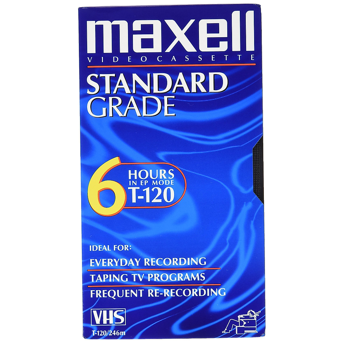 12 Pack All-Purpose Standard Grade 6 Hour VHS Videotape Cassette by MAXELL (Catalog Category: Presentations & Meeting Supplies / Audio Visual)