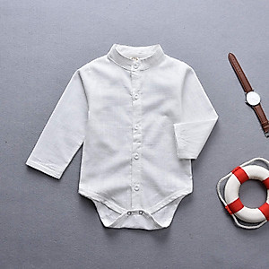 Unutiylo Baby Boys Clothes for Gentleman Outfits,Toddler Overalls Baby Suspender Pants and Bodysuit Romper