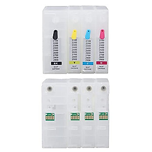 Walfront 4Pcs Ink Cartridge Printer Cartridge Inkjet Cartridge Accessory Set Kit for MAXIFY IB4050 Ib4150 MB5050 MB5150