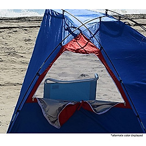 RIO Brands Beach Portable Sun Shelter, Blue, Large