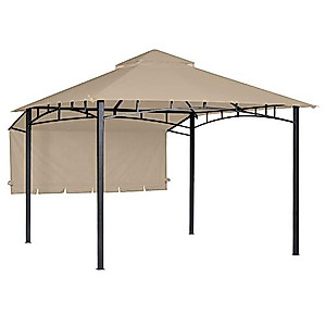 Garden Winds Replacement Canopy for The 10 x 10 Garden House Gazebo - Standard 350 - Beige