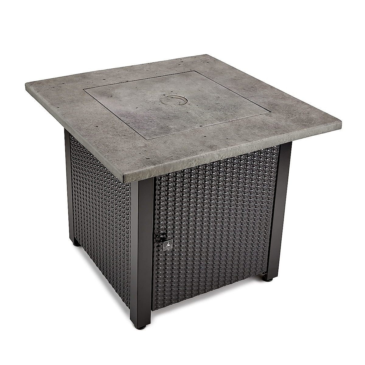 Mitchell Gray 30” Square Gas Fire Table