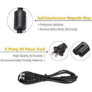 90W AC Adapter Laptop Charger for Toshiba Satellite C55 L505D L635 L645 L655 L655D L745 L755 L775 L855 L875 A105 A135 C655 C655D C675 C850 C855 L305 PA3714U-1ACA PA5177U-1ACA PA5035U-1ACA Power Cord