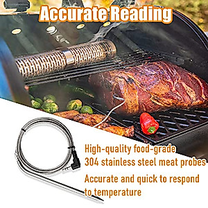 Digital Thermostat Controller Kit Replacement Parts Compatible with Camp Chef Wood Pellet Grills Smoker PG24STX/PG24XT/PG24S/PG24WWS, Include Meat Probe, Temperure Sensor Probe, and Igniter Hot Rod