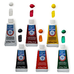 Artist's Loft Metallic Acrylic Paint Set (12 Piece, Metallic Acrylic)