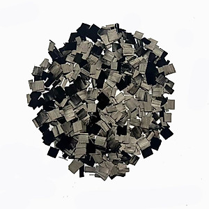 Generic 9mm Short Cut Carbon Fiber for Automotive Surface Effect Coating, Pattern and Texture Specific (500, Grams), black