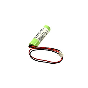 HQRP Emergency Exit Light Battery Compatible with Unitech AA900mAh, OSA268 OSI OSA-268, MINBO AA-1000, Lithonia EXR LED EL M6 KR-AA900MAH KRAA900MAH ELB CS01 Lithonia ELBCS01 CUSTOM-332 BST DAA900BT