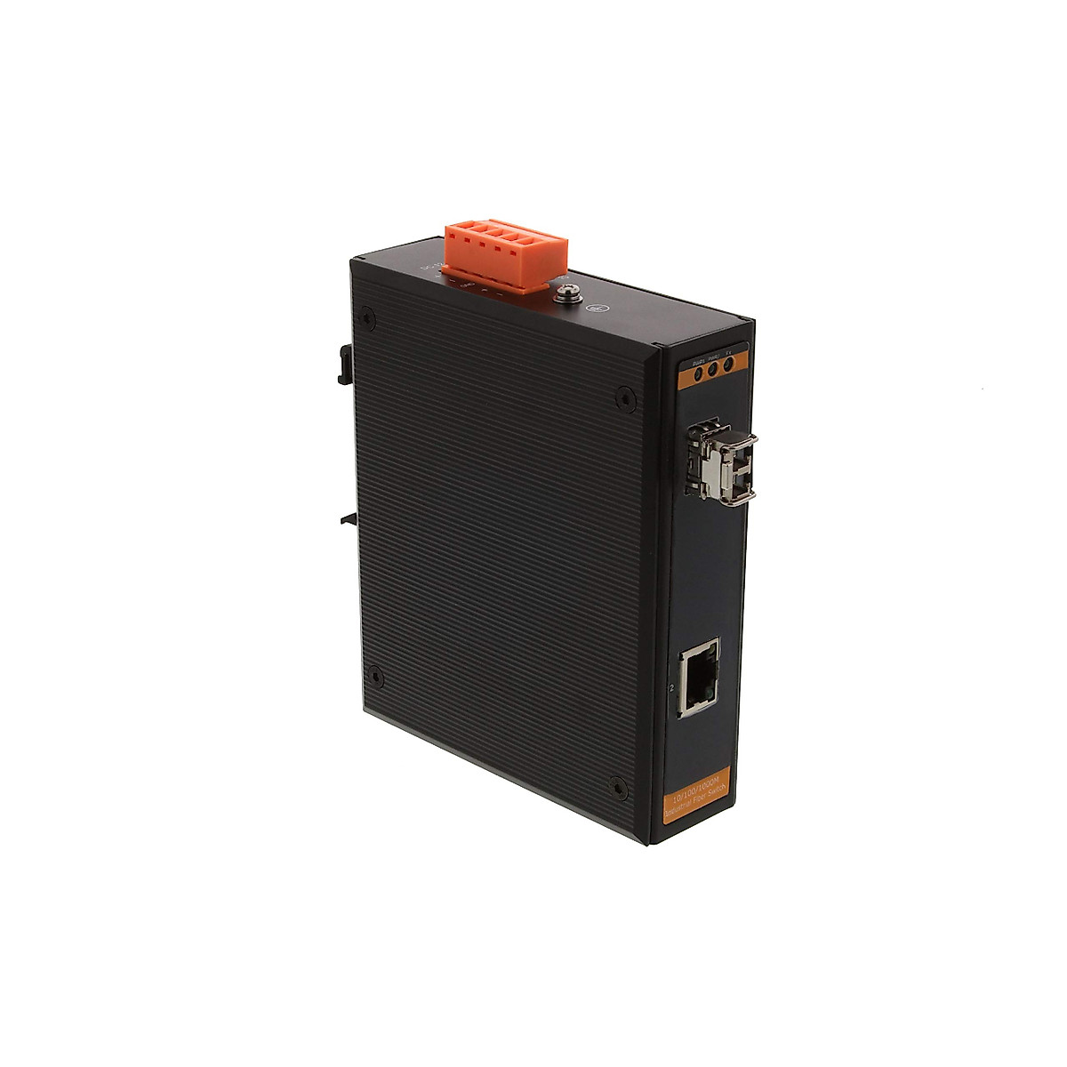 Networx Industrial Gigabit Ethernet Fiber Media Converter - 1000Base-LX - LC Multimode, 550m, 850nm, 1 Port