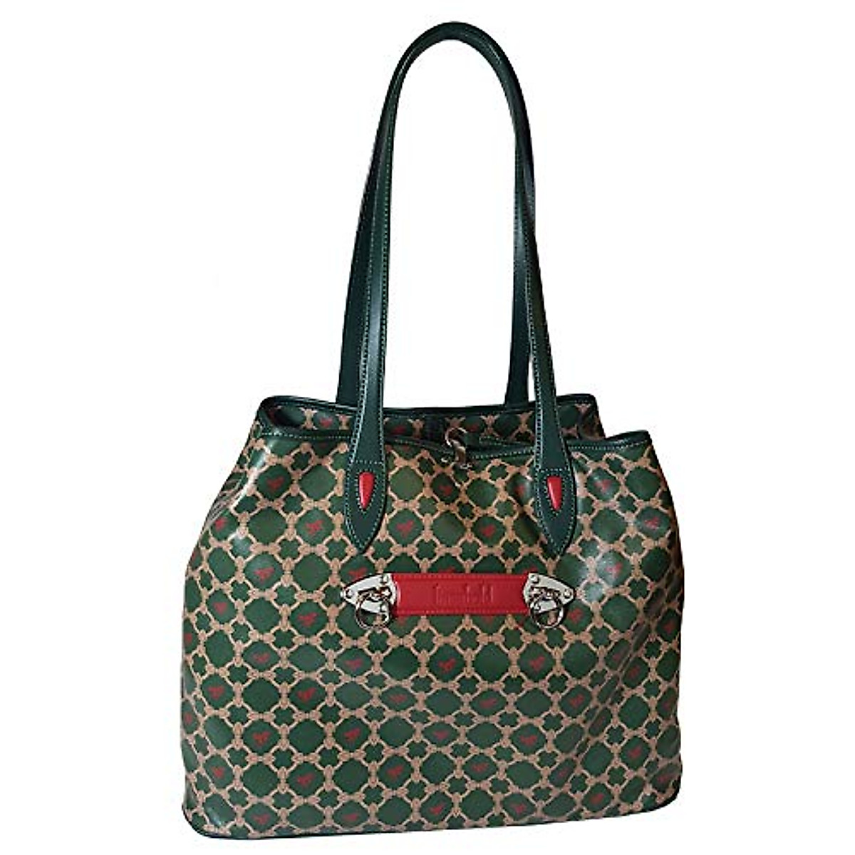 Piero Guidi Medium Tote Bag, Green (Verde)