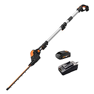 Worx WG252 20V Power Share 2-in-1 20" Cordless Hedge Trimmer (Battery & Charger Included)