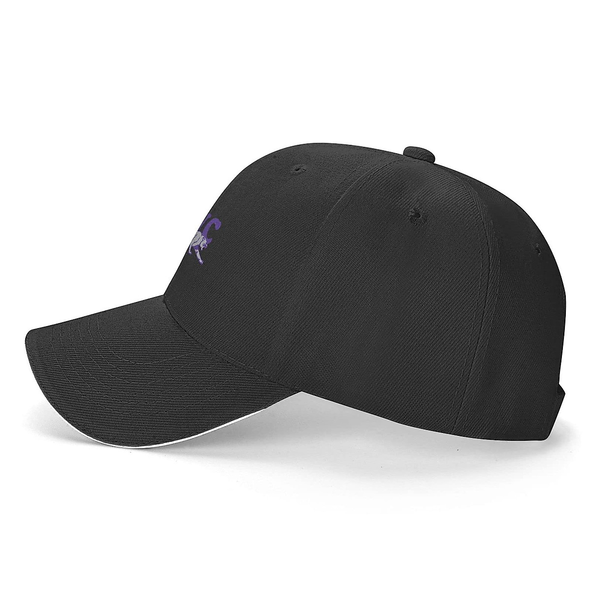 Kentucky Wesleyan College Logo Unisex Casual Sandwich Baseball Cap Adjustable Black