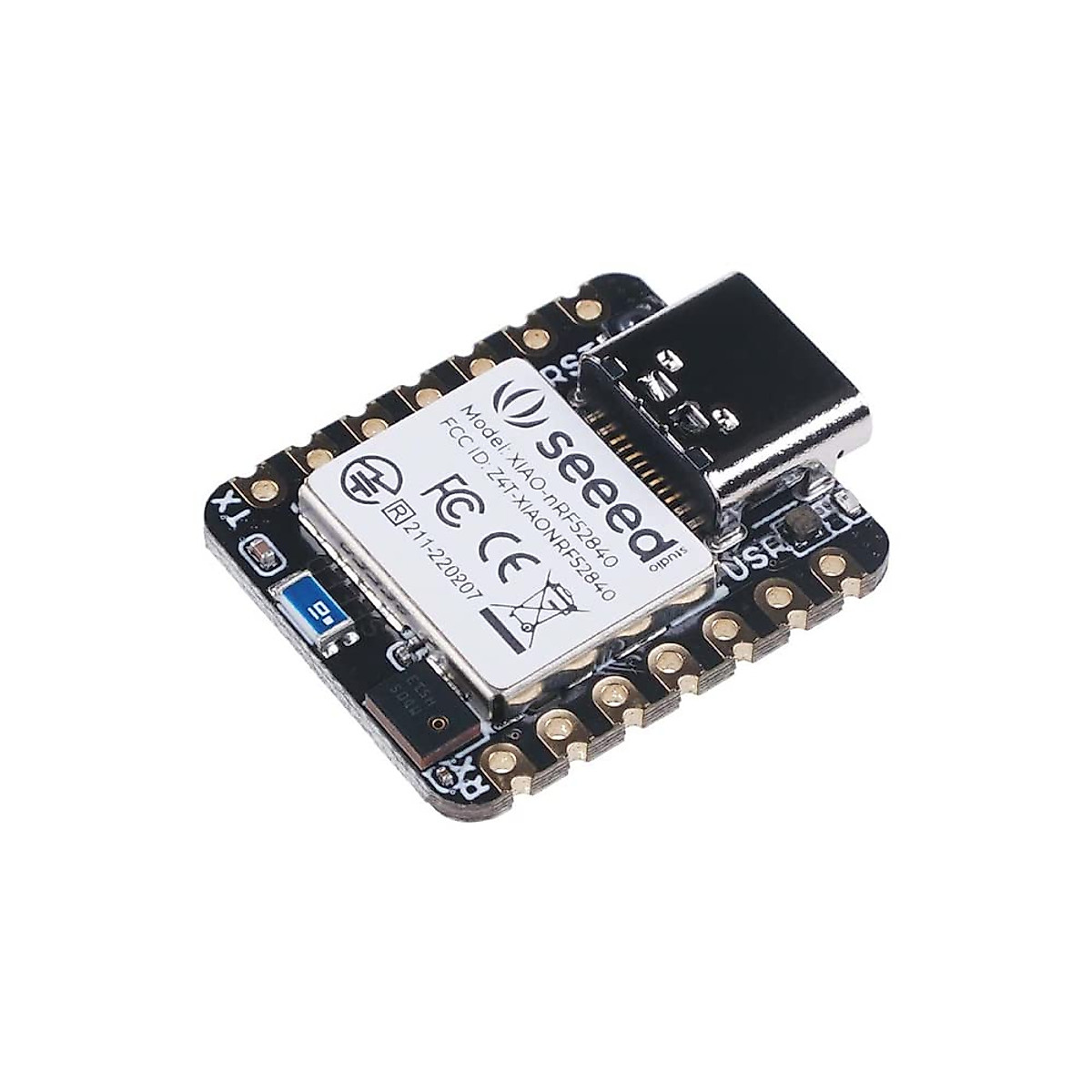 Seeed Studio XIAO nRF52840 Sense - Supports Arduino/CircuitPython - Bluetooth5.0 NFC with Onboard Antenna, MCU with 6-axis IMU Works with Amazon Sidewalk.