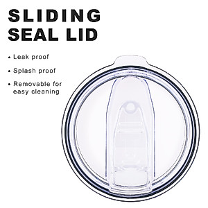 koodee Coffee Mug with Handle- 24 oz Insulated Coffee Travel Mug With Handle-Stainless Steel Vacuum Camping Mug Coffee Tumbler（Wine Red）