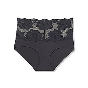 Wacoal Women's Light and Lacy Brief Panty, Black, X-Large