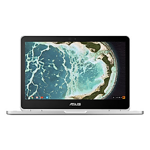 ASUS Chromebook Flip C302 2-In-1 Laptop- 12.5” Full HD 4-Way NanoEdge Touchscreen, Intel Core M5, 4GB RAM, 64GB Flash Storage, All-Metal Body, Backlit Keyboard, Chrome OS- C302CA-DH54 Silver