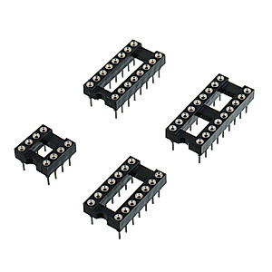 BOJACK 12 Values 120 Pcs Opamp Timer Darlington Phototcoupler LM324 LM339 ULN2003AN ULN2803APG LM358P LM386 LM393 NE5532P NE555P UA741CN JRC4558D PC817 IC Assortment Kit