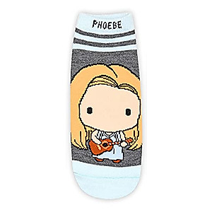 Hyp Friends TV Show Chibi Characters Juniors/Womens 6 Pack Ankle Socks