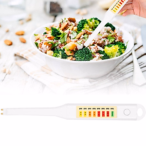 Jeanoko LED Salinity Meter Portable Handheld Electronic Food Salinity Tester Salinometer Soup Saltwater Hydrometer Analysis Detector Conductivity Tester for Home Kitchen