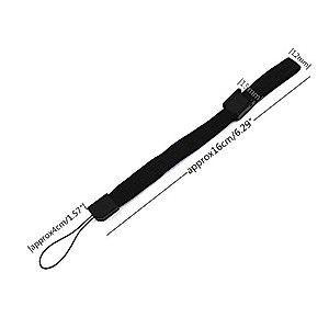 yueton 10pcs Universal Replacement Black Hand Wrist Strap Wristlet Wristband with Lock for Wii Remote Controller, Mobile Phone, MP3, Digital Camera