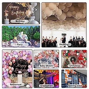 Balloon Arch Kit 12 Rolls Balloon Arch Strip 98.4 Feet Balloon Garland Tape Strip 600 Balloon Dots Glue Balloon Tape and Glue Point for Birthday Party Wedding Baby Shower Arts DIY Balloon Decoration