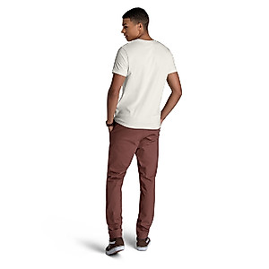 Fruit of the Loom Men's Recover Cotton T-Shirt Made with Sustainable, Low Impact Recycled Fiber, Ivory, Large