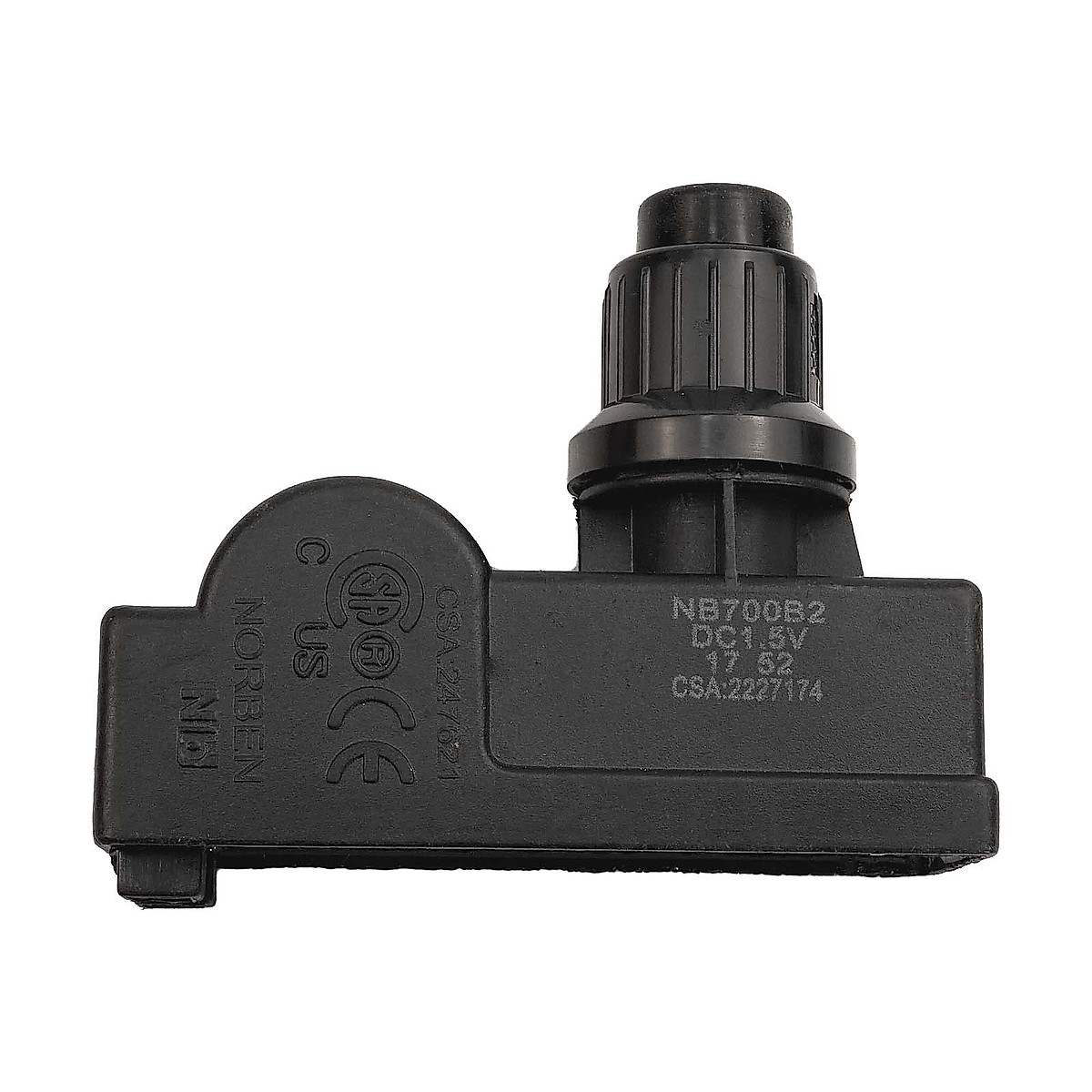 IROMEHONY Fire Pit Igniter Push Button Ignition Kit with 2 Outlets and Ground Wire Fit for Fire Pit Gas Burner System