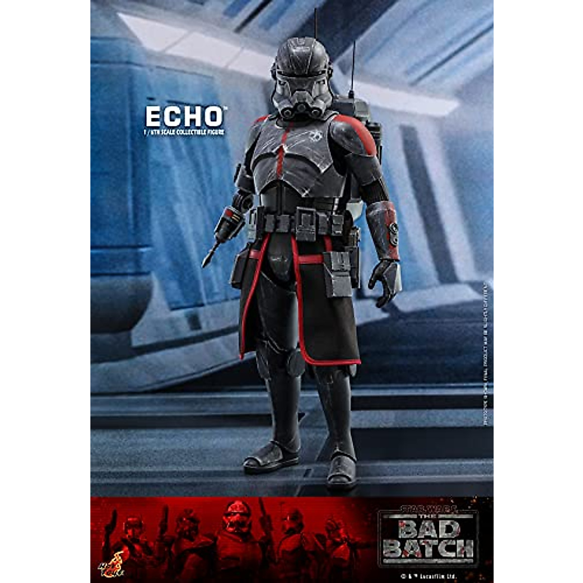 Hot Toys 1:6 Echo - Star Wars: The Bad Batch, Black
