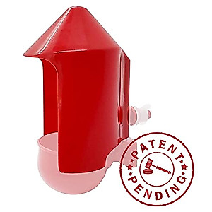 RentACoop Anti-Dirt Chicken Water Cup Covers - Compatible with Any RentACoop DIY Cups and Waterers - 6 Pack