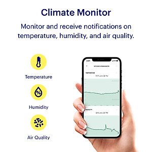 Canary Pro Indoor Home Security Camera 1080p HD WiFi IP | 24/7 Watch Live Video, Siren, Climate Monitor, Motion Alerts, Two-Way Talk, Night Vision, 10x Zoom, Private Mode, Works with Alexa and More