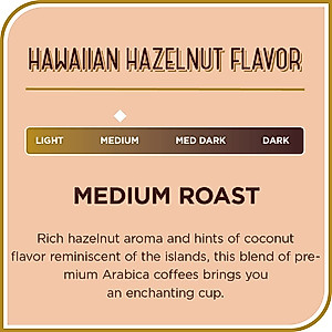 Don Francisco's Hawaiian Hazelnut Flavored Ground Coffee (3 x 12 oz Cans)