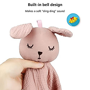 Baby Comfort Blanket Bunny Security Blanket Soft Baby Boy Girl Infant Newborn (3)